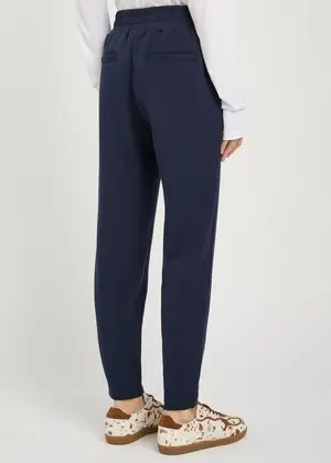 Varley The Slim Pant 27.5 Tapered-leg Jersey Sweatpants - Navy