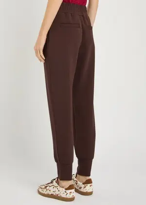 Varley The Slim Cuff 27.5 Tapered-leg Jersey Sweatpants - Brown