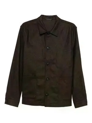 Sunspel Buttoned Wool Jacket