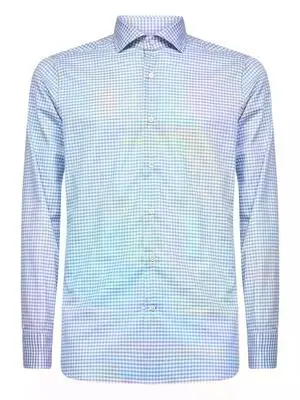 D4.0 Checked Cotton Shirt
