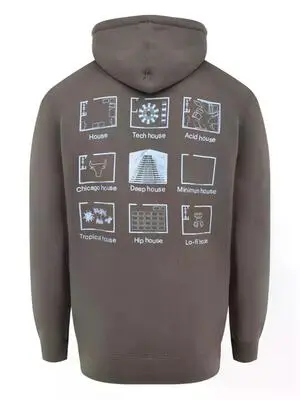 PLEASURES House Blend Hooded Sweatshirt - Grey