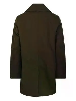 SEALUP Double-breasted Trench Coat - Green