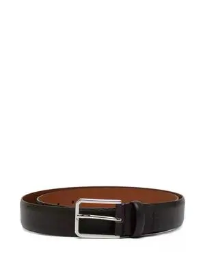 Santoni Leather Belt - Brown