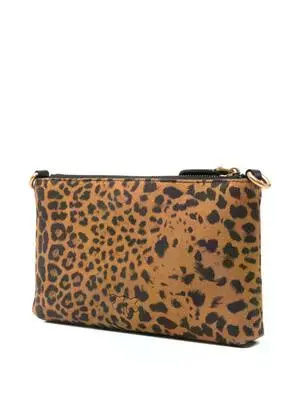 Pinko Leopard-print Clutch Bag