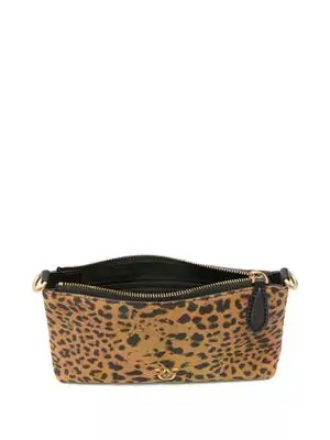 Pinko Leopard-print Clutch Bag