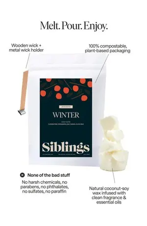 SIBLINGS Winter Candle Refill
