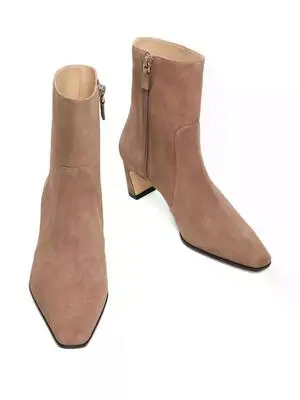 STUART WEITZMAN 50mm Stassi Ankle Boots - Neutrals