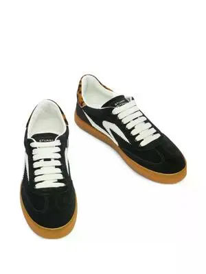 STUART WEITZMAN S-shaped Lace-up Sneakers - Black