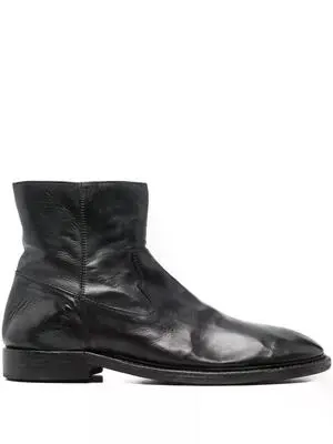 Moma Leather Ankle Boots