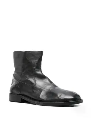 Moma Leather Ankle Boots