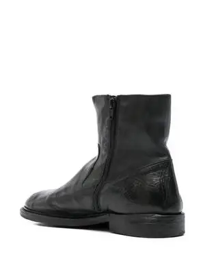 Moma Leather Ankle Boots