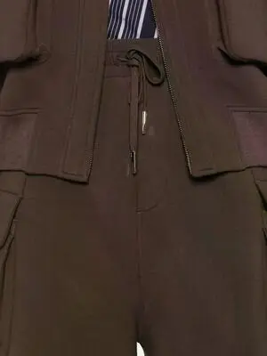 FENG CHEN WANG Cargo-pocket Drawstring Trousers