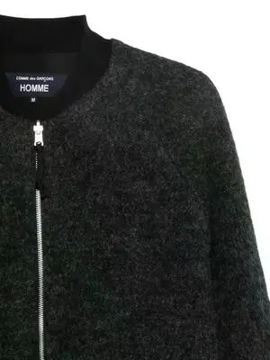 Comme Des Garçons Zip-fastening Jacket