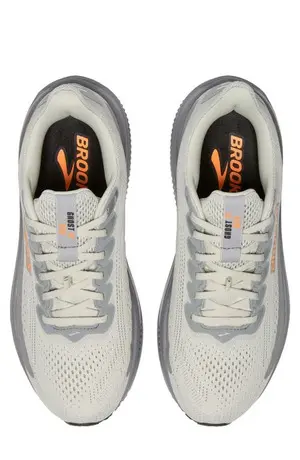 Brooks Gore-tex® Waterproof Running Shoe - Smoke/primer Grey/orange