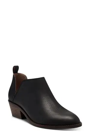Lucky Brand Leather Fayth Bootie - Black 03