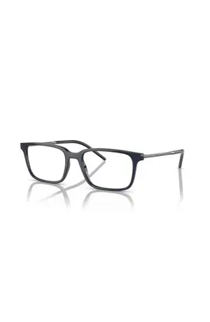 Dolce & Gabbana 55mm Rectangle Optical Glasses - Blue