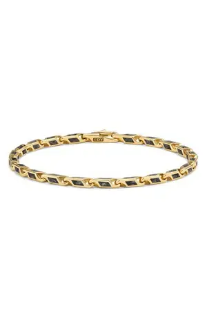 David Yurman Streamline® Faceted Chain Bracelet - Gold