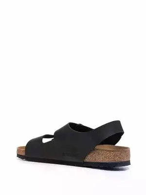 BIRKENSTOCK Milano Double-strap Sandals - Black