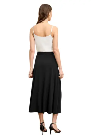 M.M.LAFLEUR Ara Light Jersey Skirt