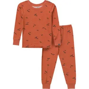 MODERN MOMENTS™ BY GERBER Hacci Sung Fit Footless Pajama Set - Autumn Bats