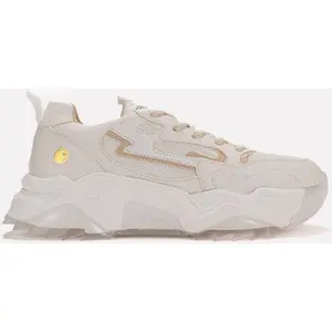 PROLOGUE SHOES Europa Sneakers - White Faux Leather