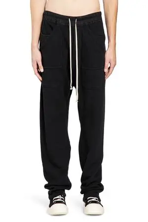 Rick Owens Rick Owens Drkshdw Classic Cargo Drawstring Trousers - Black