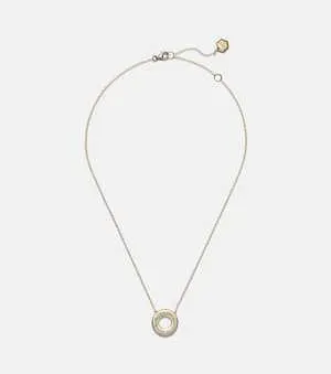 Shay Jewelry 18kt Yellow Pendant Necklace With Emerald-cut Diamonds - Gold