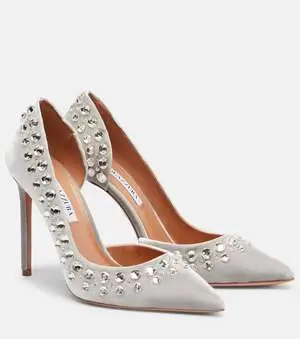 Aquazzura Embellished Pumps