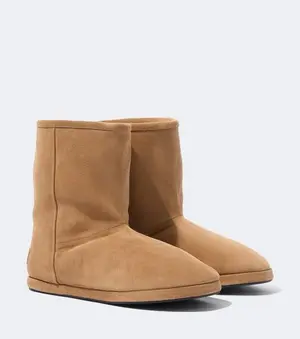 Balenciaga Alaska Suede Ankle Boots - Brown