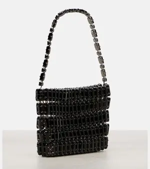 Saint Laurent Cassandre Micro Embellished Shoulder Bag