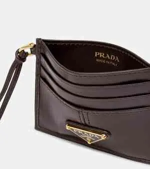 Prada Leather Card Holder