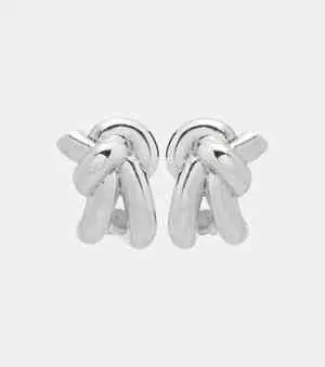 Bottega Veneta Knot Sterling Earrings - Silver