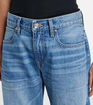 SLVRLAKE Ellie Low-rise Wide-leg Jeans - Blue
