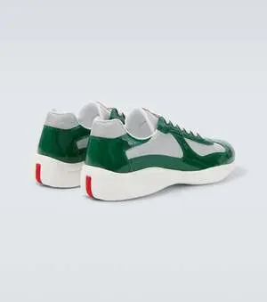 Prada America's Cup Sneakers - Green