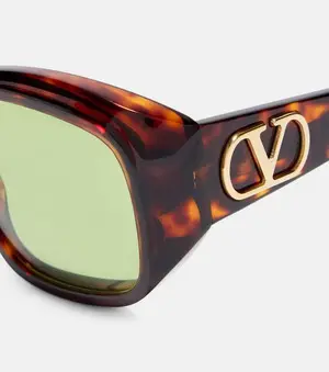 Valentino Garavani Vlogo Square Sunglasses