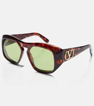 Valentino Garavani Vlogo Square Sunglasses
