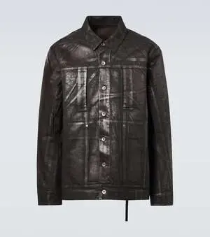 Rick Owens Denim Jackets For Men