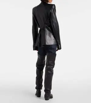 Khaite Elona Leather Jacket