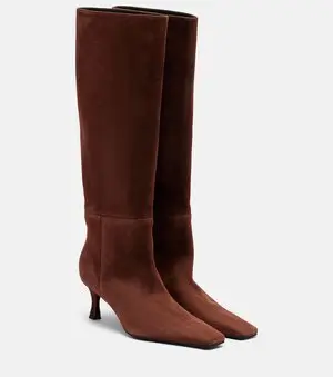 Proenza Schouler Suede Knee-high Boots - Brown