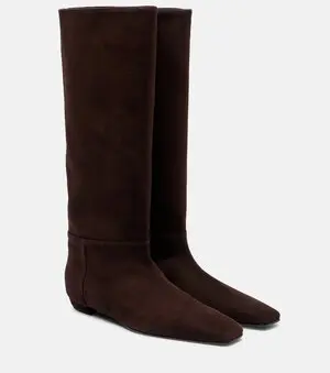 Proenza Schouler Suede Knee-high Boots - Brown