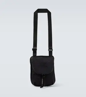 C.P. COMPANY Plain Paper Touch Messenger Bag - Black