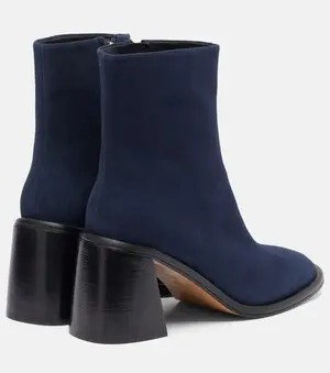 SOULIERS MARTINEZ Teruele 80 Suede Ankle Boots