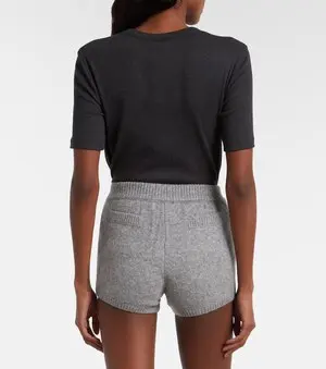 AYA MUSE Vita Knitted Shorts - Grey