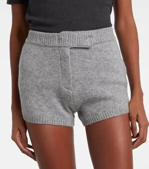 AYA MUSE Vita Knitted Shorts - Grey