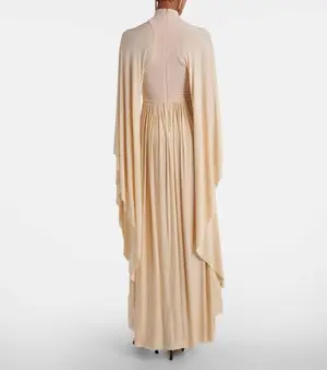 Zimmermann Memento Pleated Velvet Gown