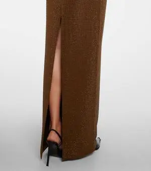 Roland Mouret Embellished Strapless Gown
