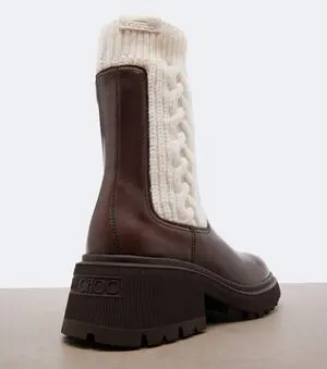 JIMMY CHOO Tamia Ankle Boots - Brown