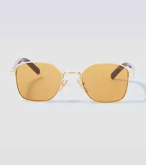 Prada Square Sunglasses - Gold