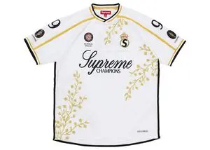 Supreme Floral Soccer Jersey - White