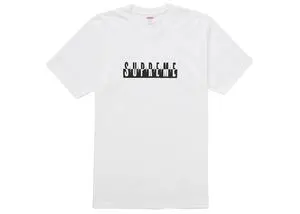 Supreme Split Tee Shirt - White